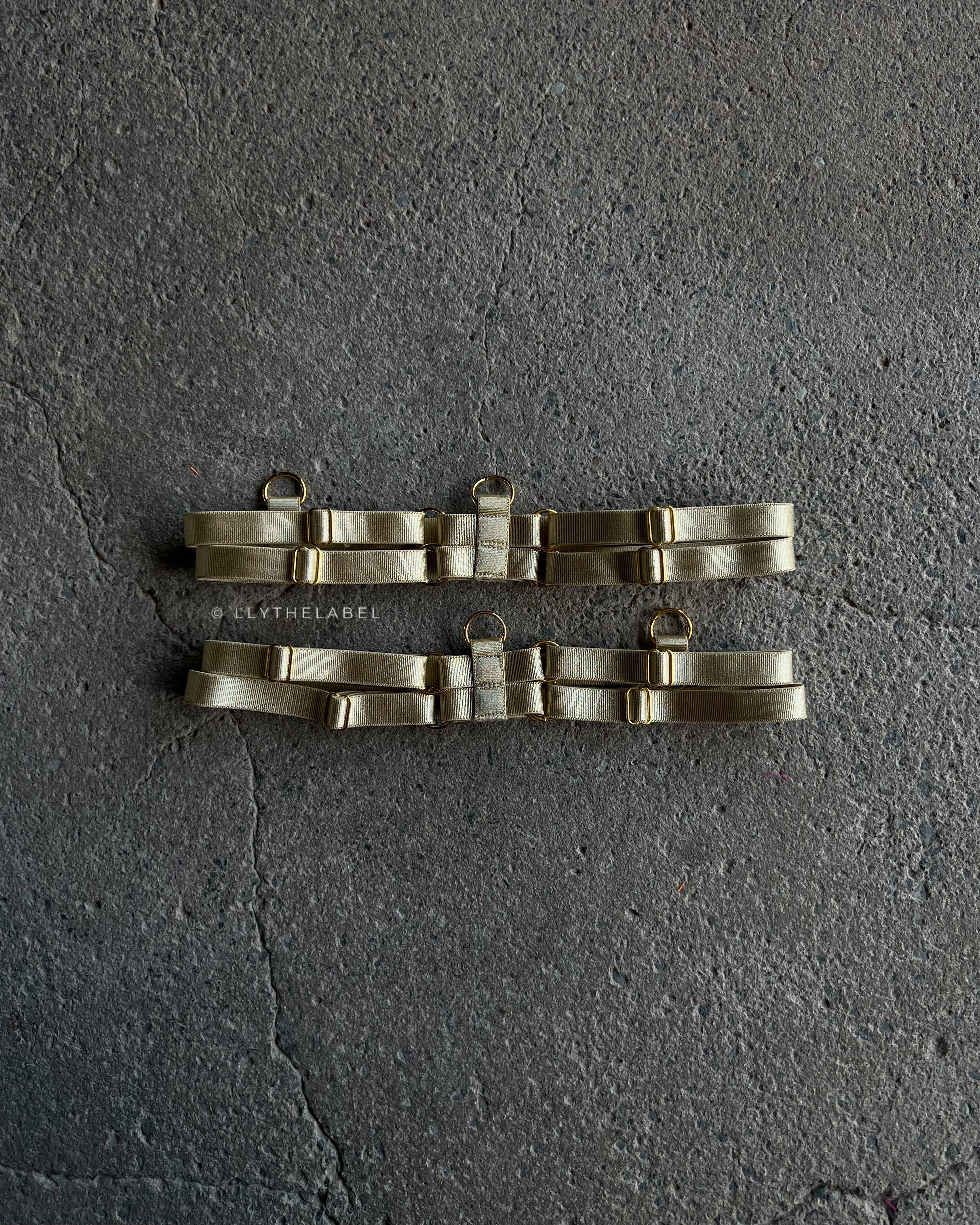 THIGH GARTERS - CHAMPAGNE – LLY THE LABEL™